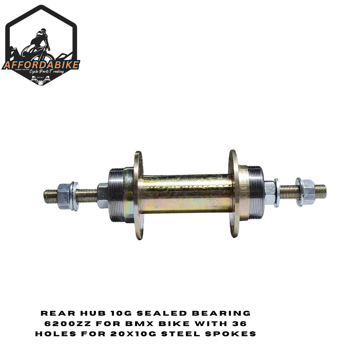 Bicycle Hub Parts Bmx Rear Hub Bearings 🏠 Hub Rear BIKE 10G Sealed ...