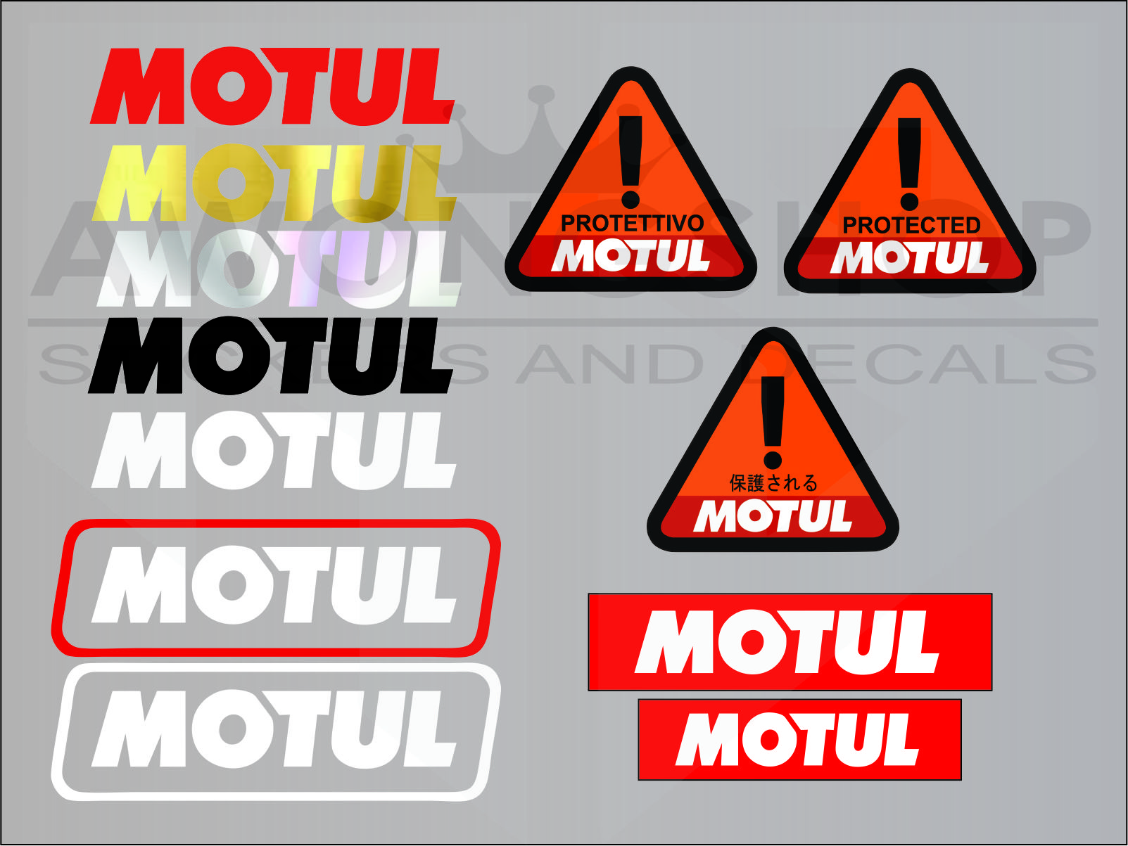 Jdm Vtec Warning Stickers