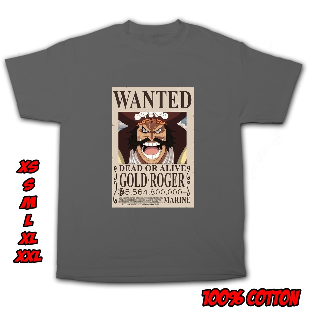 Gold Roger One Piece Wanted