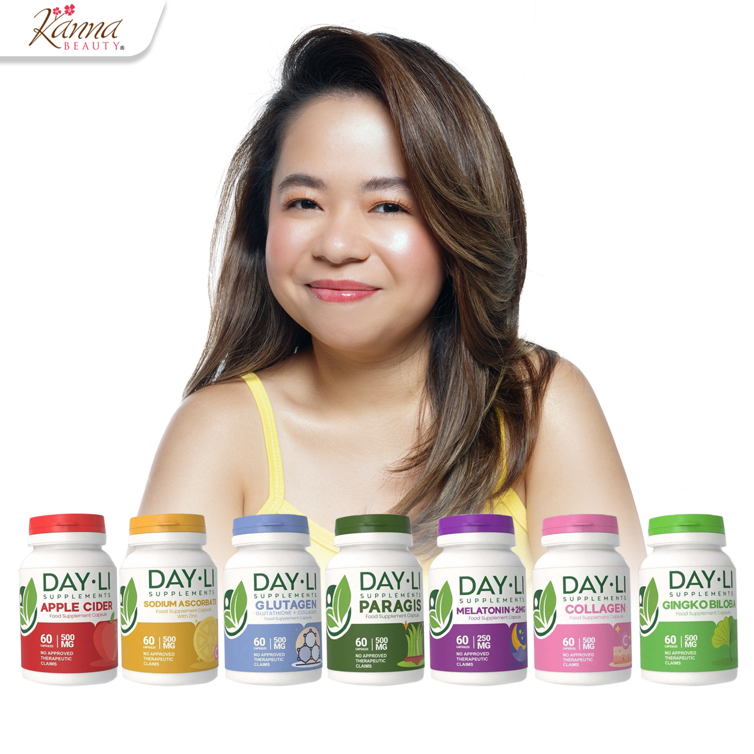 Day Li Day-Li Supplement Capsules Skin, Hair, Nails Apple Cider Sodium ...