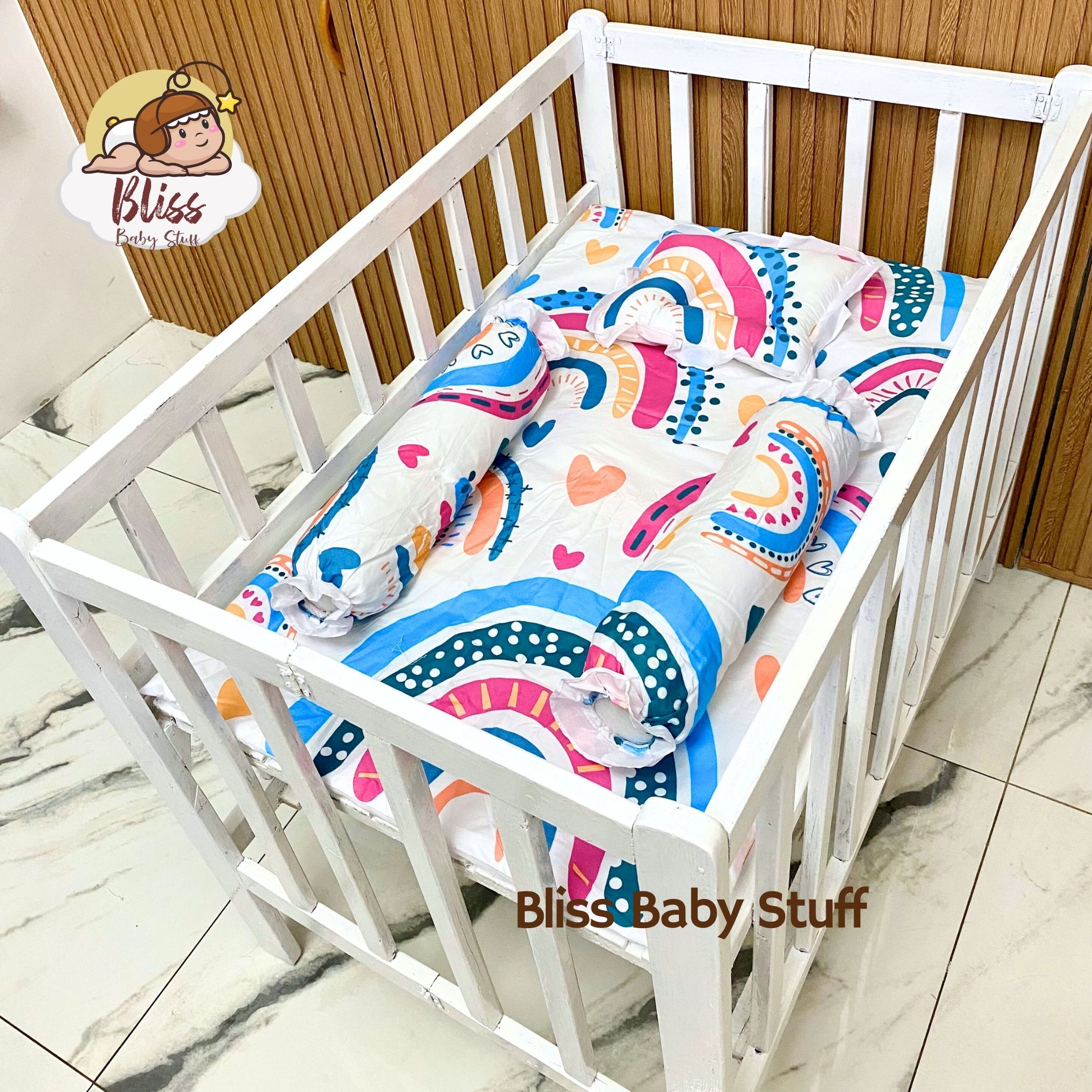 Shop Crib With Comforter With Bumper Guard with great discounts and ...