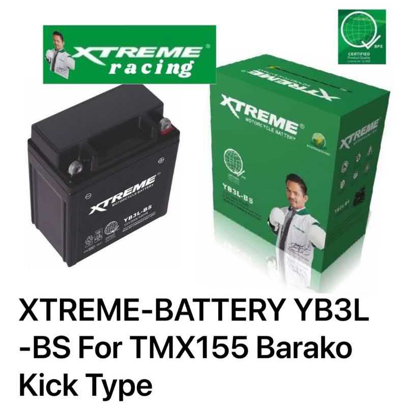 Xtreme Motorcycle Battery Exide Xtreme 12XR5L B 5AH Bike Battery Hero