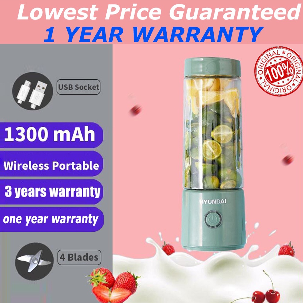 Portable Mini Fruit Blender USB Rechargeable Portable Juicer fruit ...