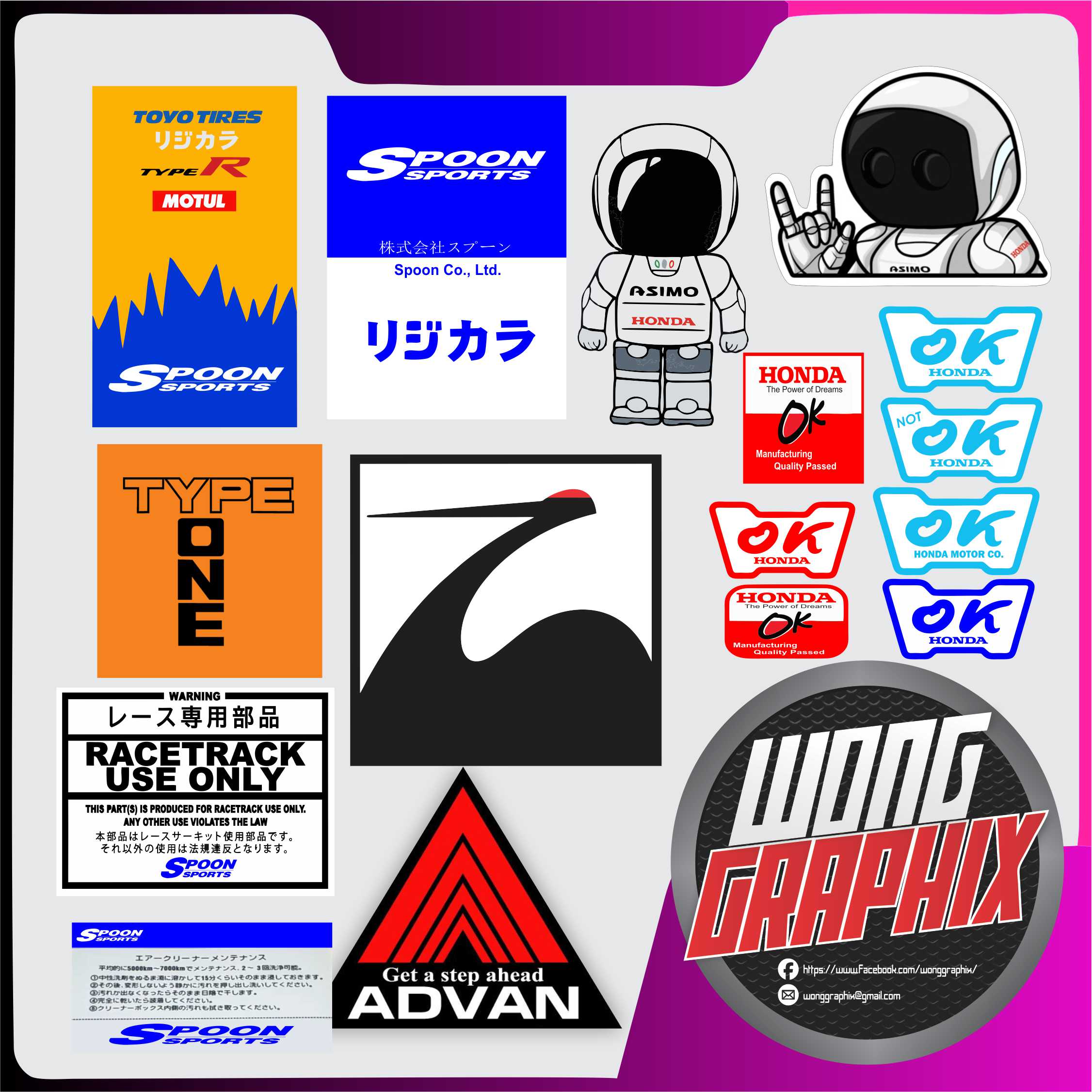 Shop Honda Sohc Vtec Stickers with great discounts and prices online ...