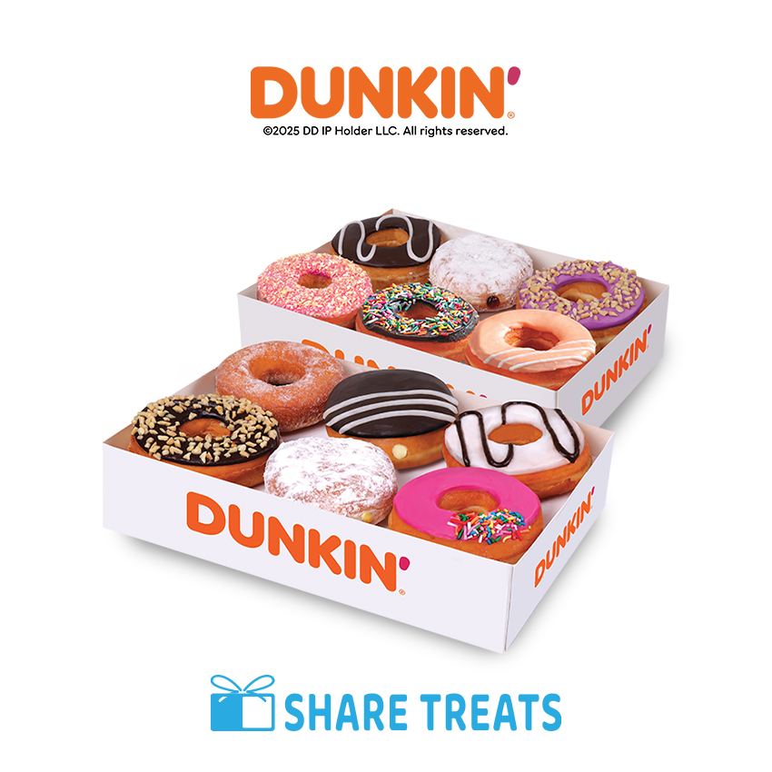 Box Of Dunkin Donuts