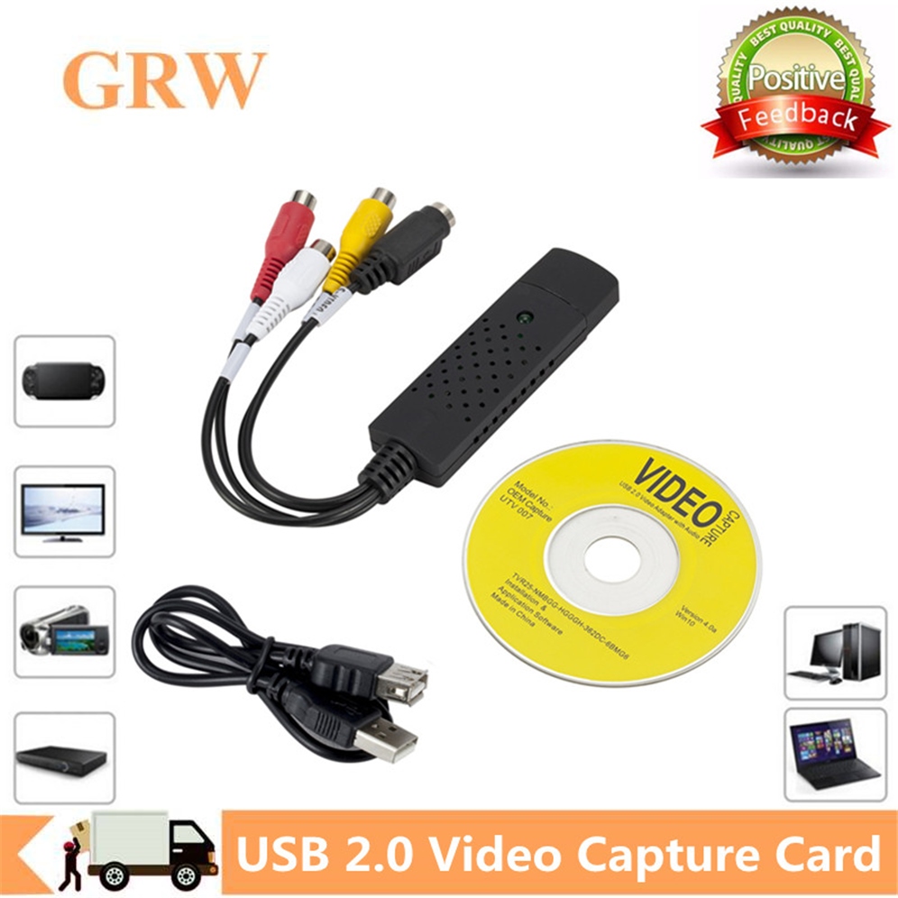 Standard Definition USB Video Capture Card Analog To Digital Recorder ...