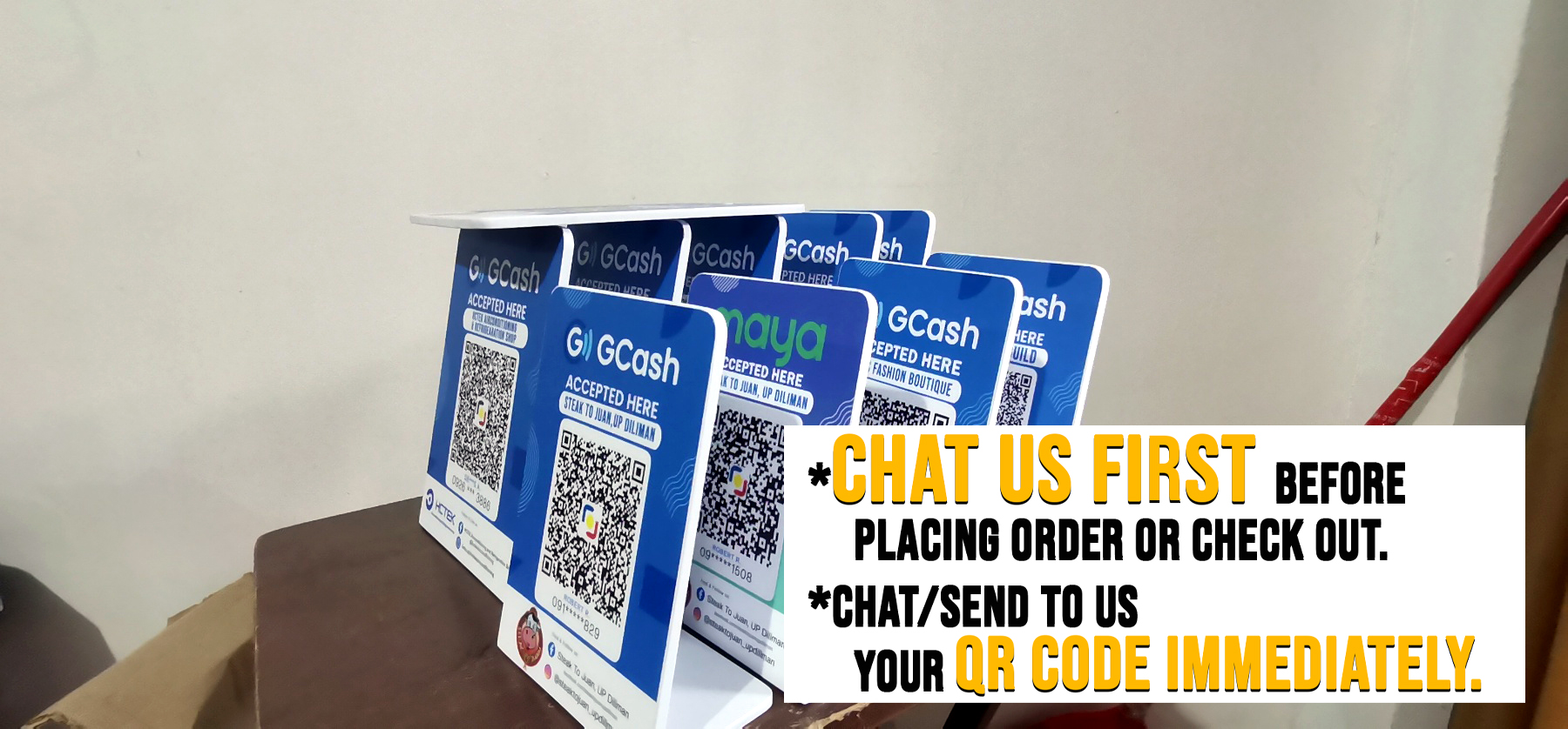 Shop Gcash Scan To Pay Standee online | Lazada.com.ph