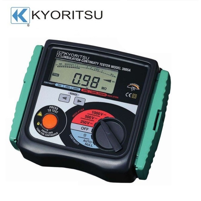 Kyoritsu3132A Analogue Insulation Continuity Tester Test , 47% OFF