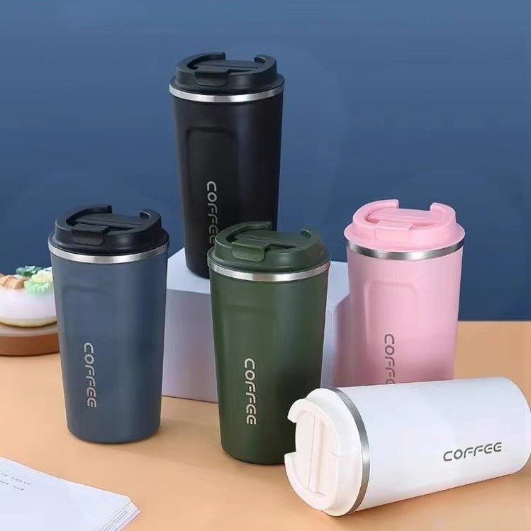 Coffee Mug Insulated with Leakproof Lid Vacuum Insulation Stainless ...