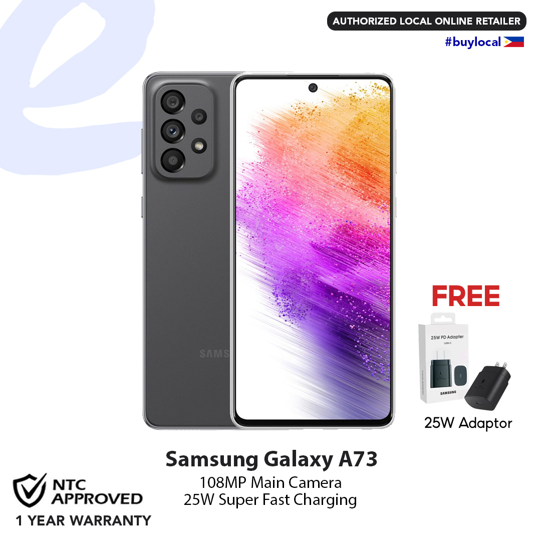 Samsung Galaxy A73 5G (8GB+256GB) FREE 25W Adaptor