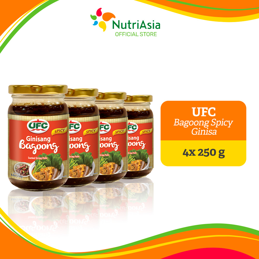 UFC Bagoong Spicy Ginisa 250g Bundle of 4