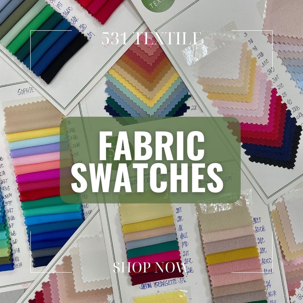 FABRIC SWATCHES / SAMPLES | Lazada PH