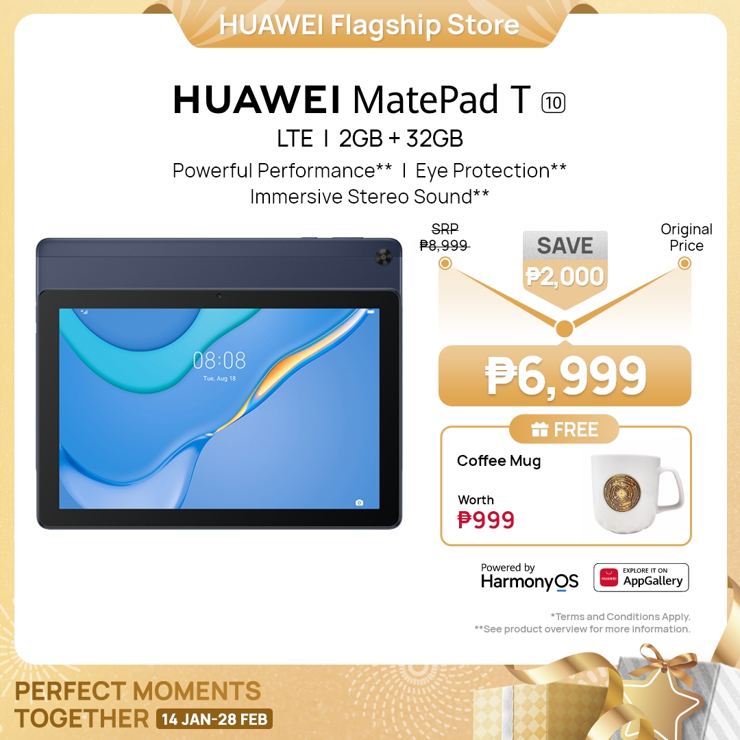 HUAWEI MatePad T 10 Tablet | 4GB+64GB | WIFI | 9.7" HD Display | TÜV ...