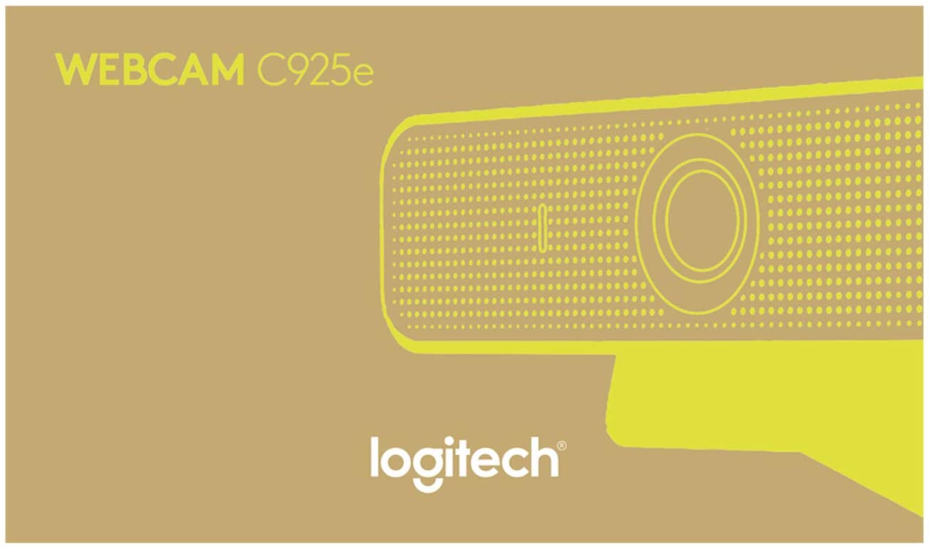 Logitech C925-E HD Webcam with HD Video and Built-In Stereo Microphone ...