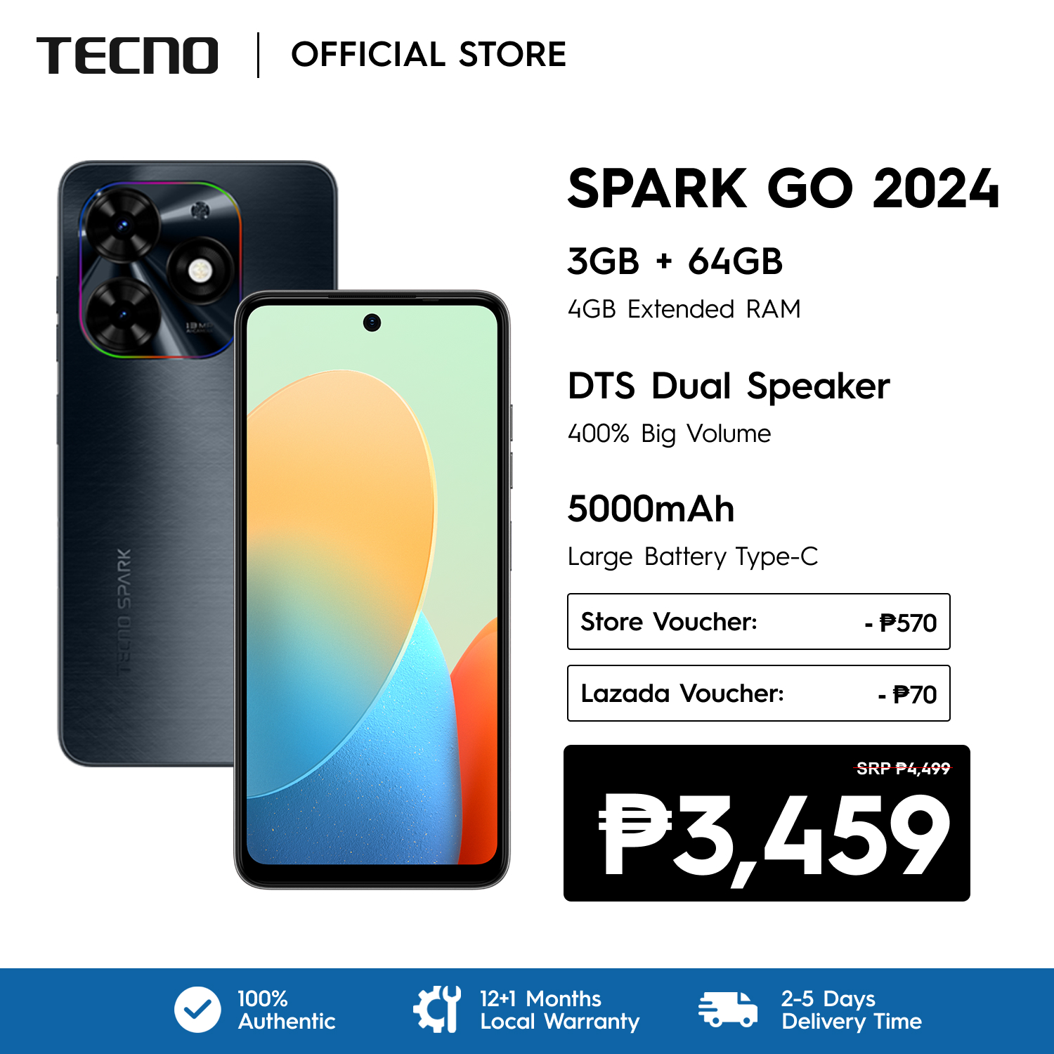 Shop Techno Pova 5 Pro 5g 256gb with great discounts and prices online ...