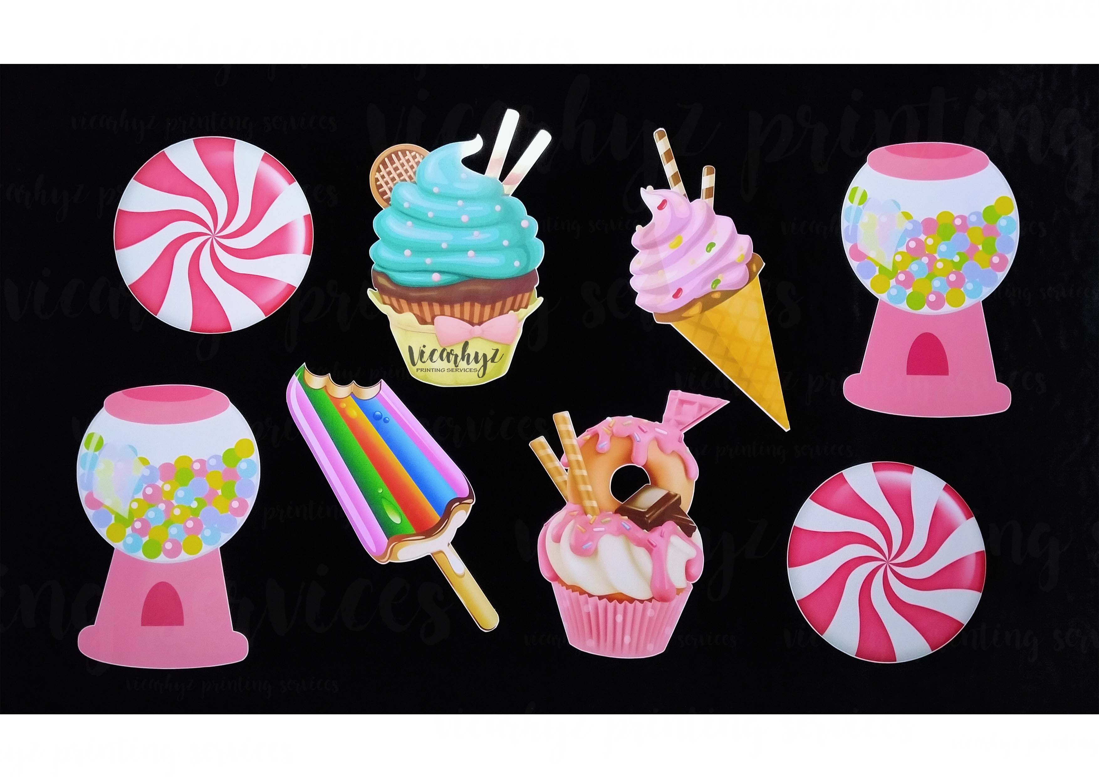 Candyland Characters Cutouts