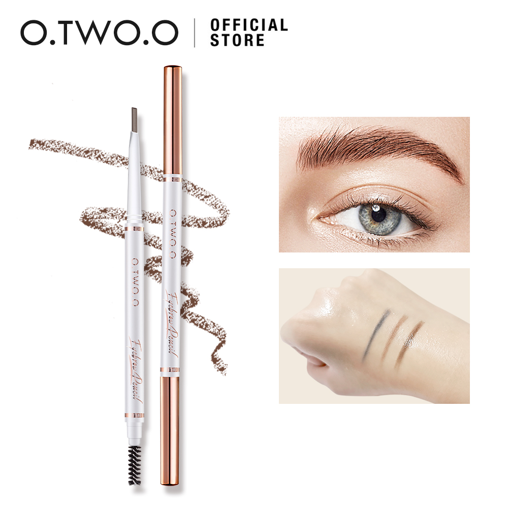 O.TWO.O Eyebrow Pencil Waterproof Eyebrow Makeup Triangle Eyebrow Pen ...