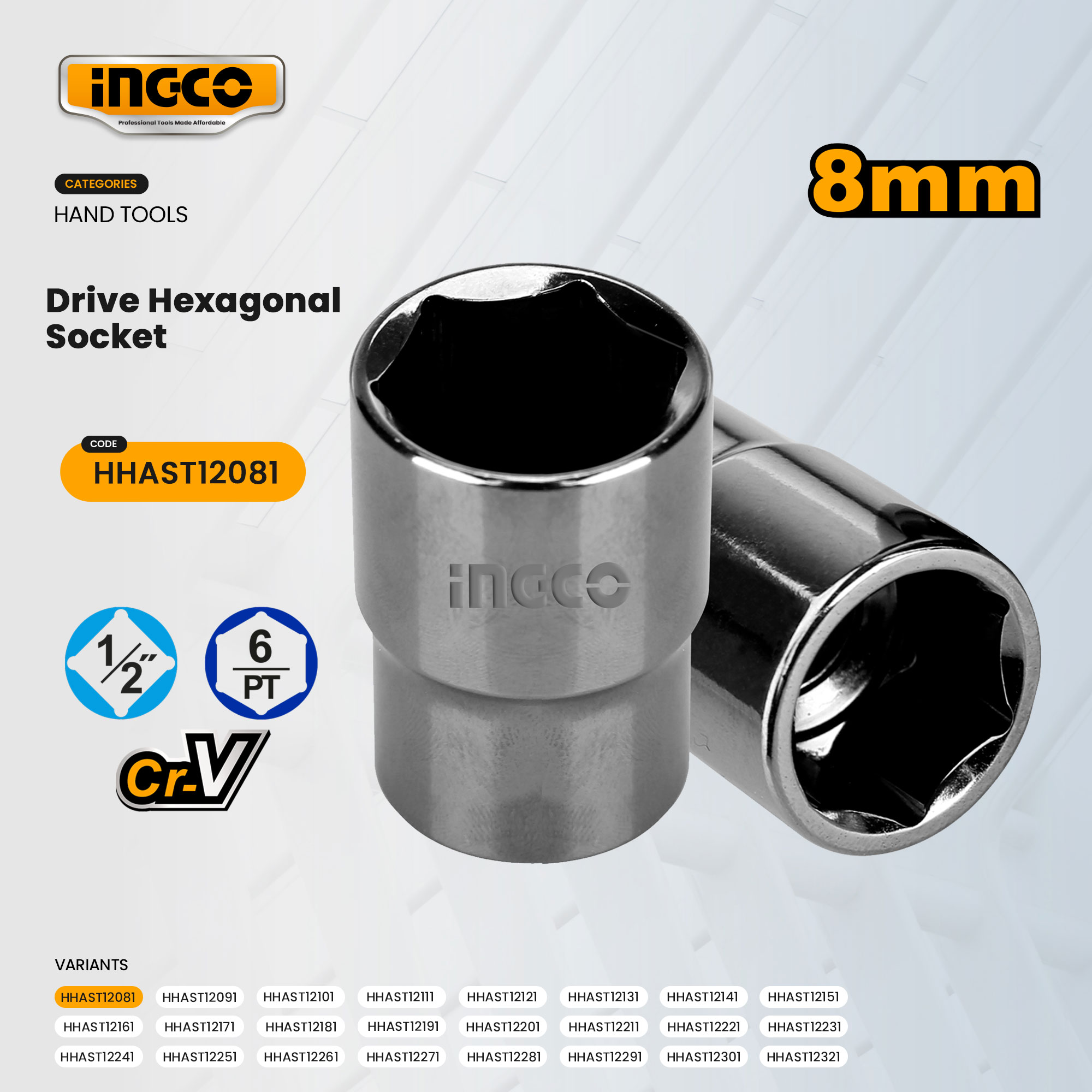 Buy Ingco Wrench Socket online | Lazada.com.ph