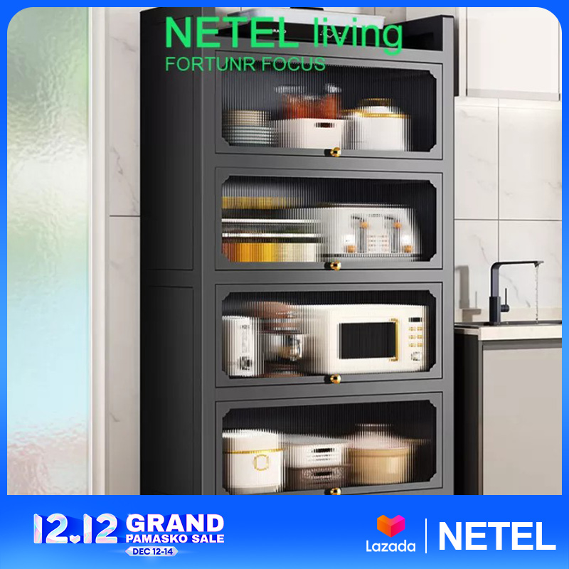 【NEW】NETEL Kitchen Racks Organizer Pull-out Multifunctional Rack Dish ...