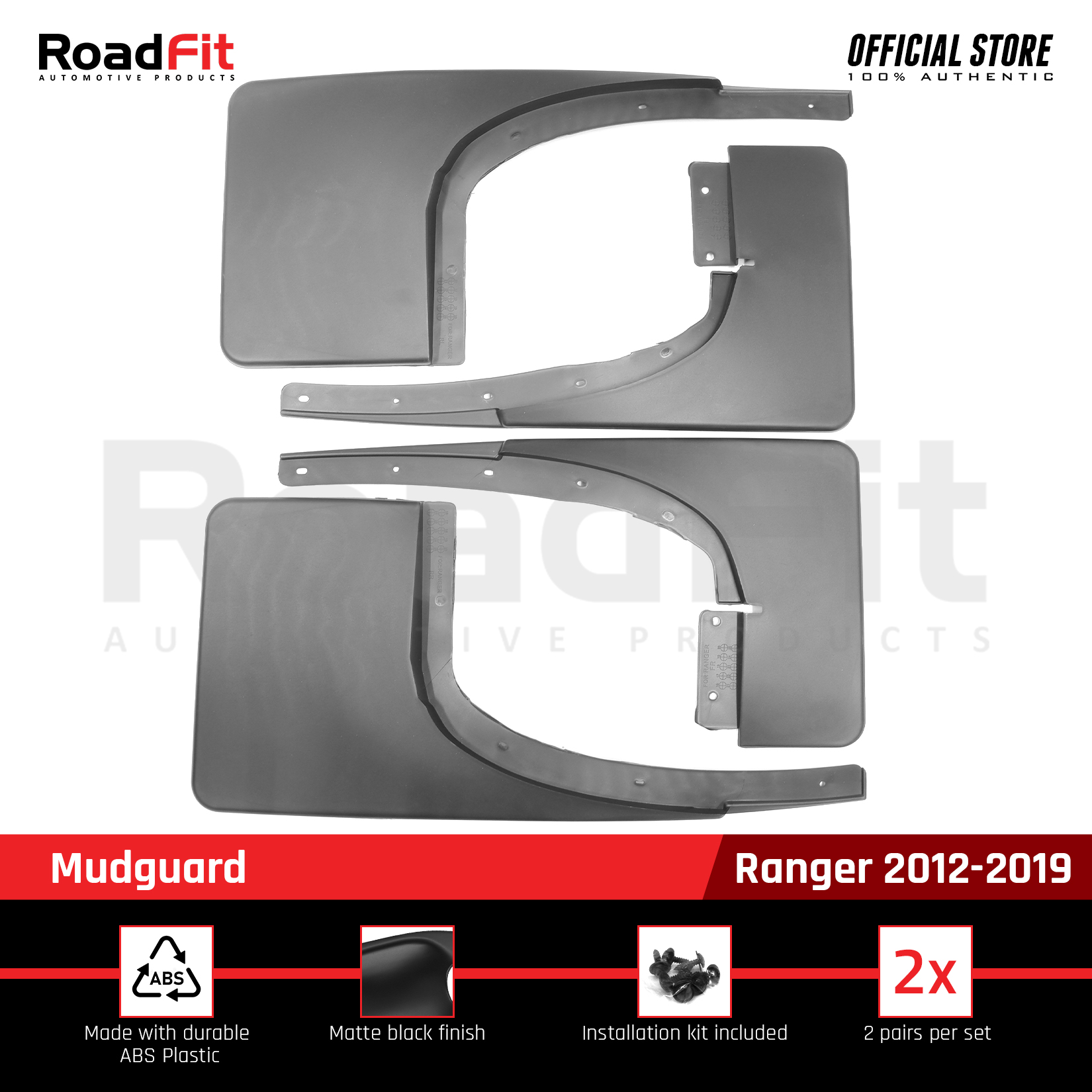 Shop Ford Ranger Wildtrak 2018 Tailgate Railguard with great discounts ...