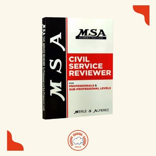 Civil Service Reviewer For 2023 Price & Voucher Jul 2023|BigGo Philippines