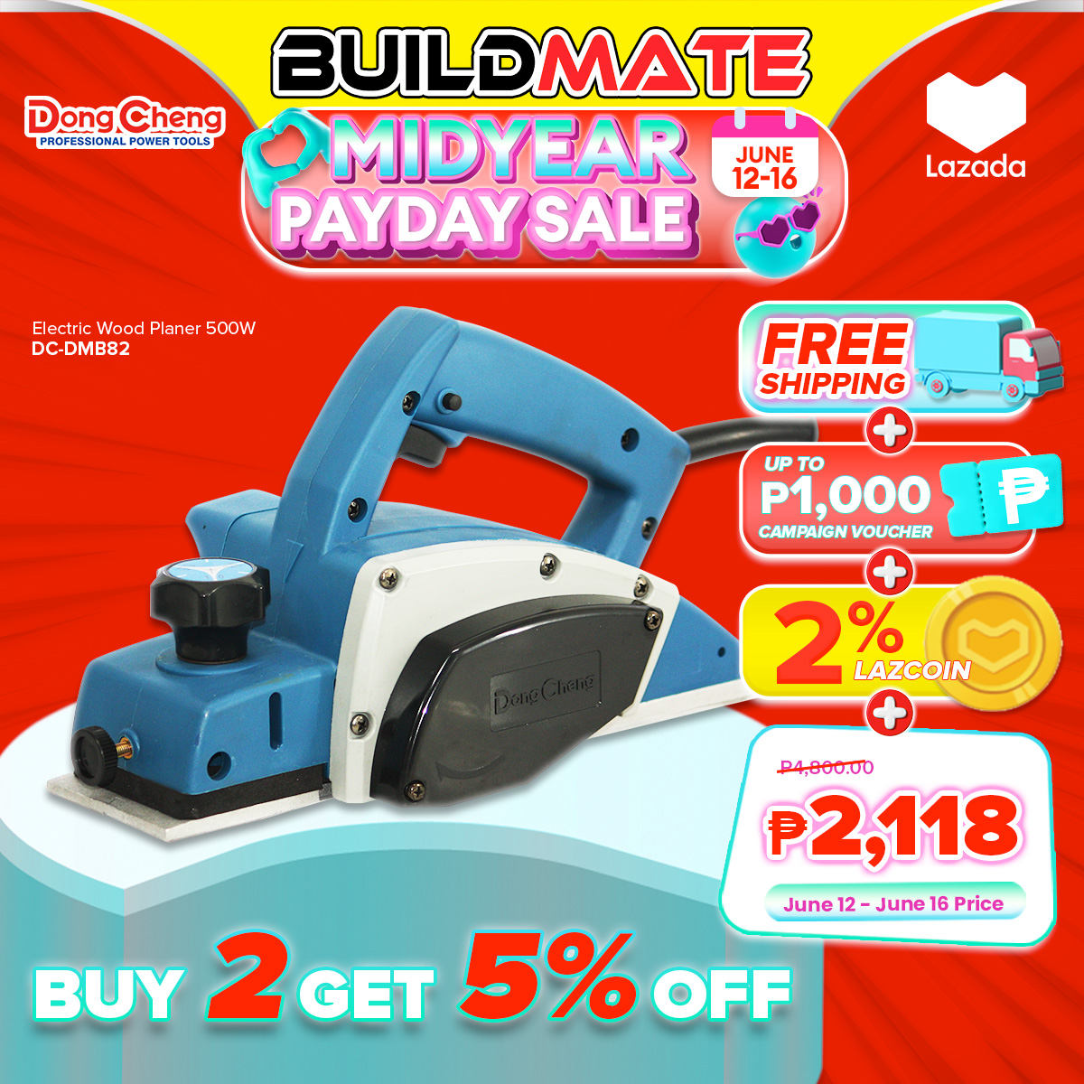 Shop Buildmate Official Store Planer with great discounts and prices ...