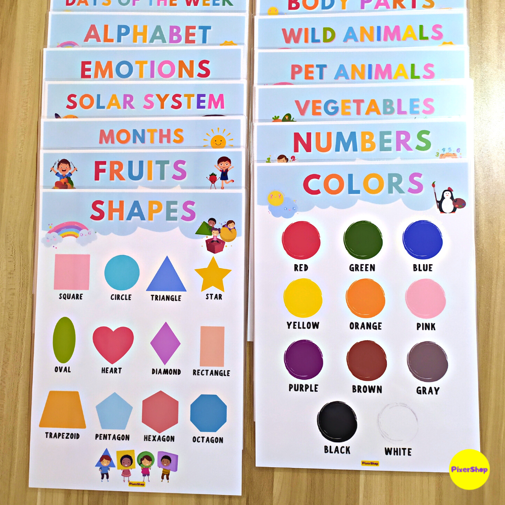 Shop Mga Hugis Chart Tagalog Laminated Chart with great discounts and ...