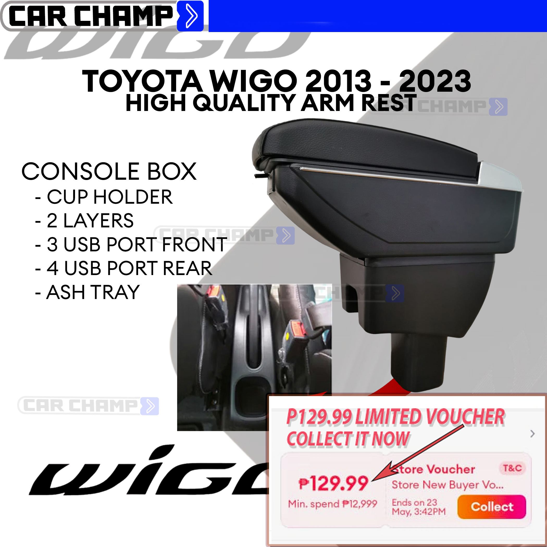 Shop Toyota Corolla Center Console online | Lazada.com.ph