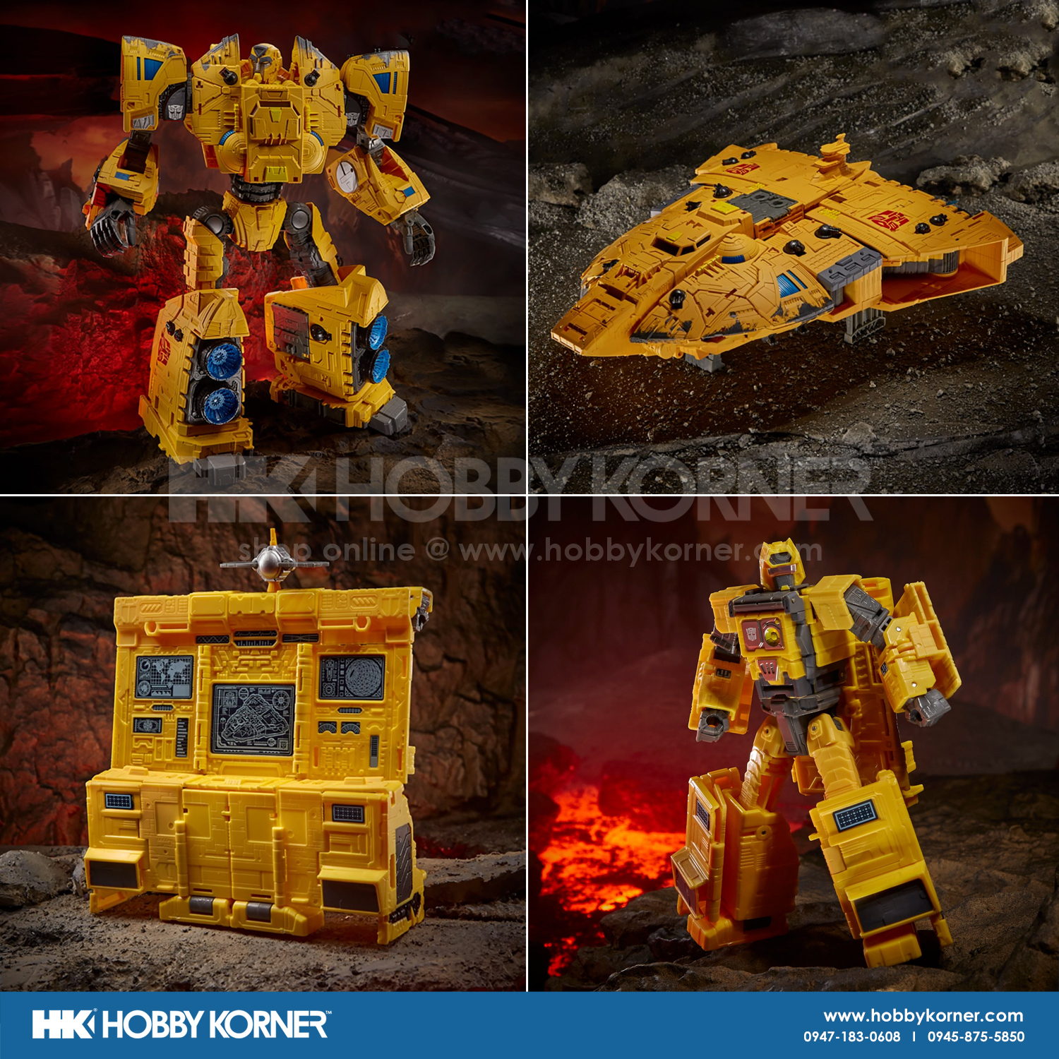 Transformers Toys Generations War For Cybertron: Kingdom Titan WFC-K30 ...