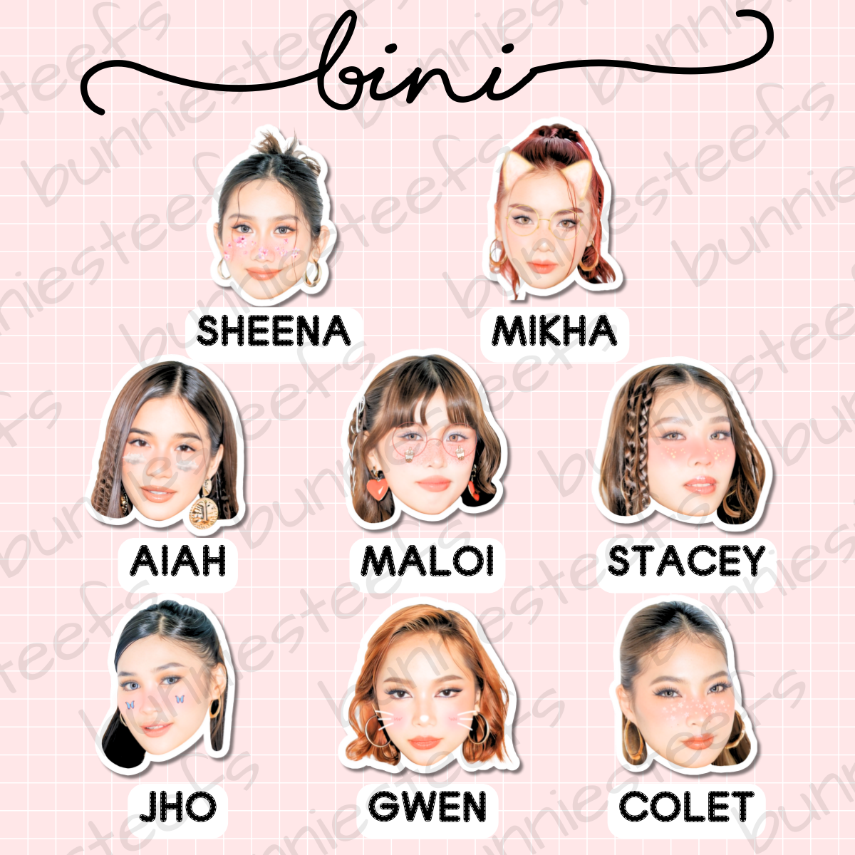 Shop Bini Mikha Stickers Waterproof with great discounts and prices ...