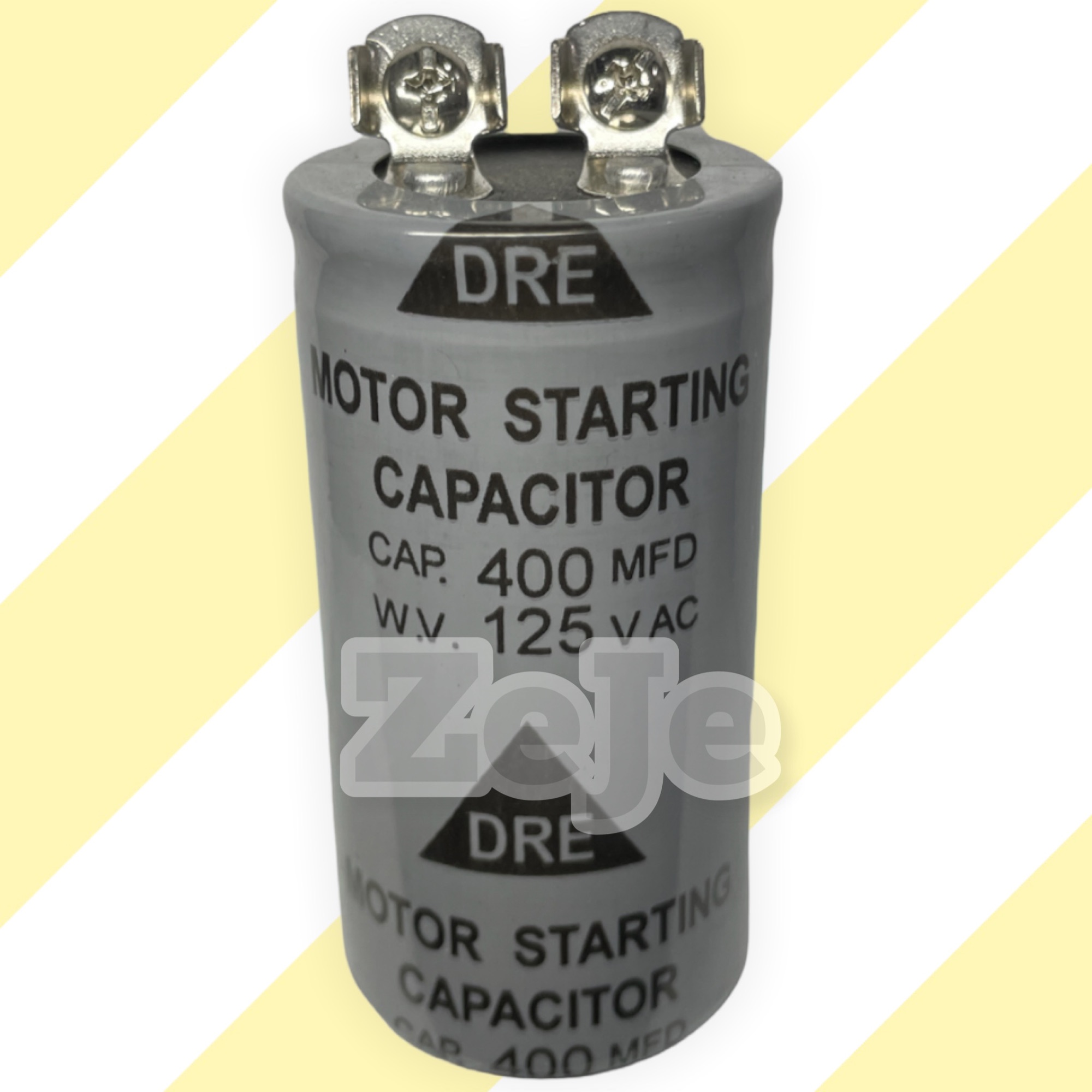 100uF 100MFD 125V AC Motor Starting Run Capacitor Gray, 57% OFF