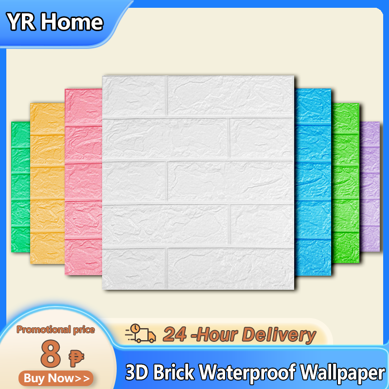 38*35CM 3D wallpaper design for wall adhesive waterproof wall sticker ...