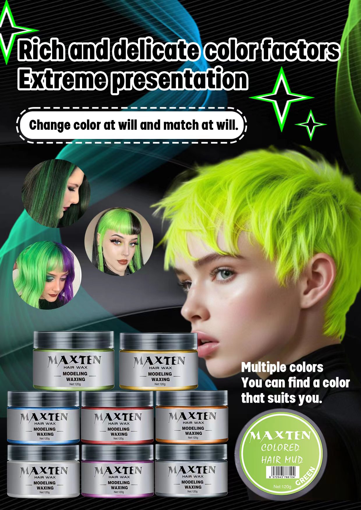 Bremod Hair Color Chart Duster - Infoupdate.org