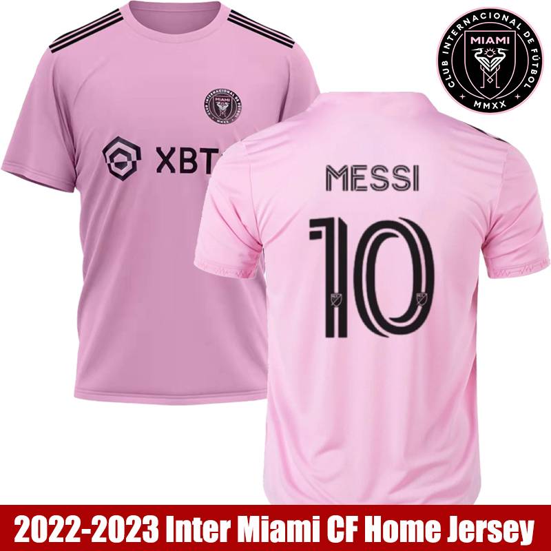 Adidas Messi #10 Inter Miami CF 22/23 Home Jersey Pink