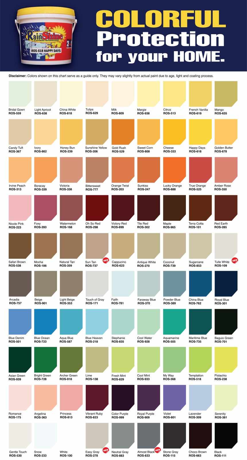 Latex Paint Color Chart The Sunshine Grove: 1950s Glidden Exterior