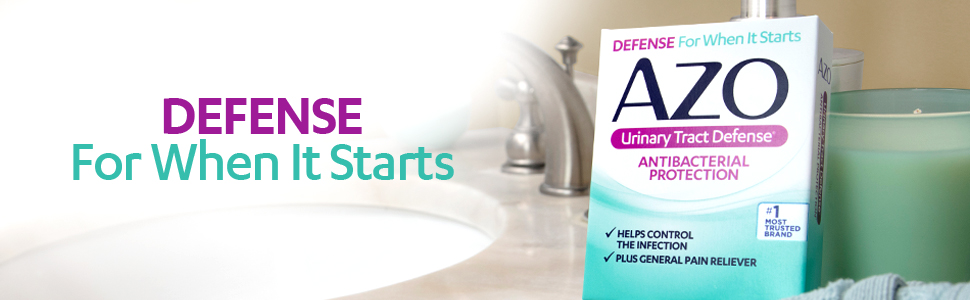 AZO Urinary Tract Defense Antibacterial Protection, 24 Tablets – arenade.ph