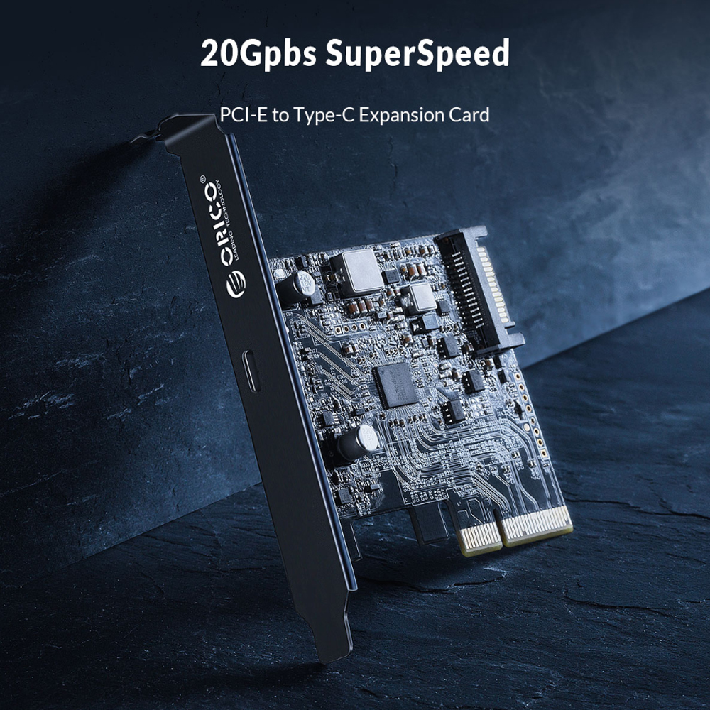 [CLEARANCE] ORICO PCI-e to Type-C Expansion Card with USB 3.2 Gen2 x2 ...