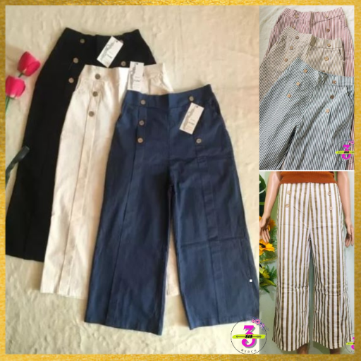 Square Pants, High Waist, Soft Denim Fabric (Semi Maong) Garterize, Fit ...