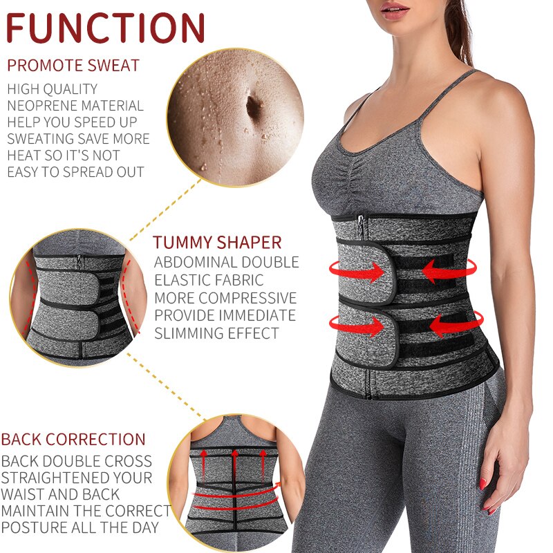 How Sweat Waist Trainer For Women Stomach Fat Burner