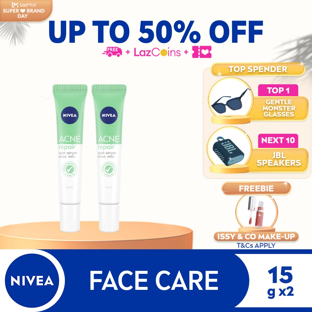 Buy 1 Take 1 NIVEA Face Care Acne Repair Spot Serum to reduce acne ...