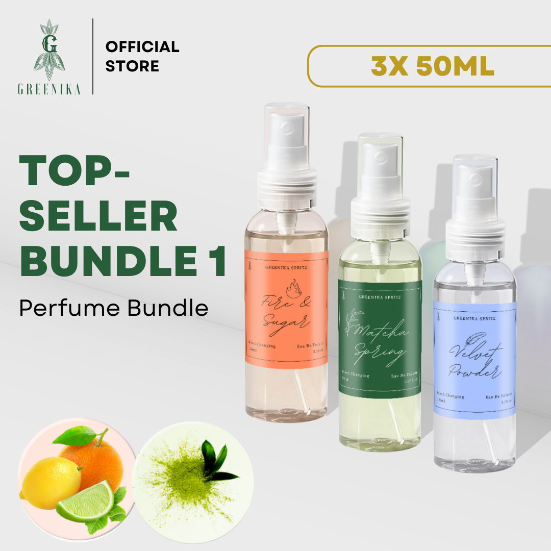 [ TOP SELLER BUNDLE 1 ] Greenika Spritz 3pcs - Fire & Sugar, Velvet ...