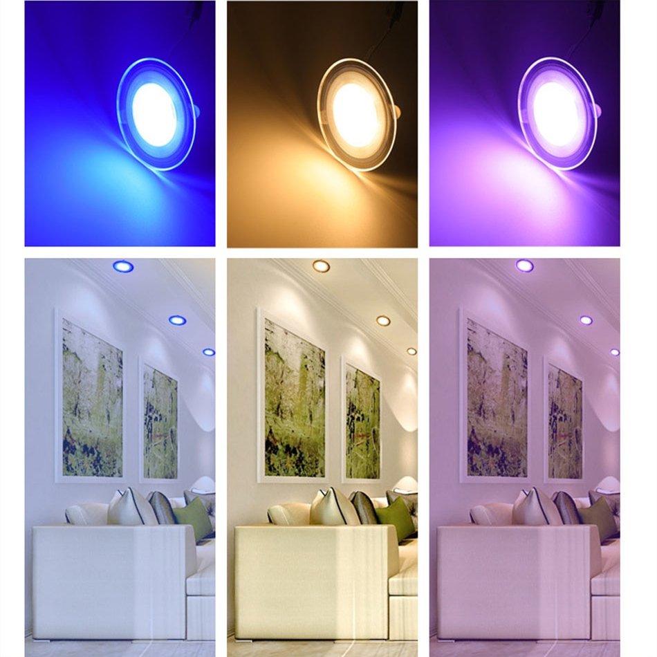 Colour Changing Led Ceiling Spotlights | Shelly Lighting