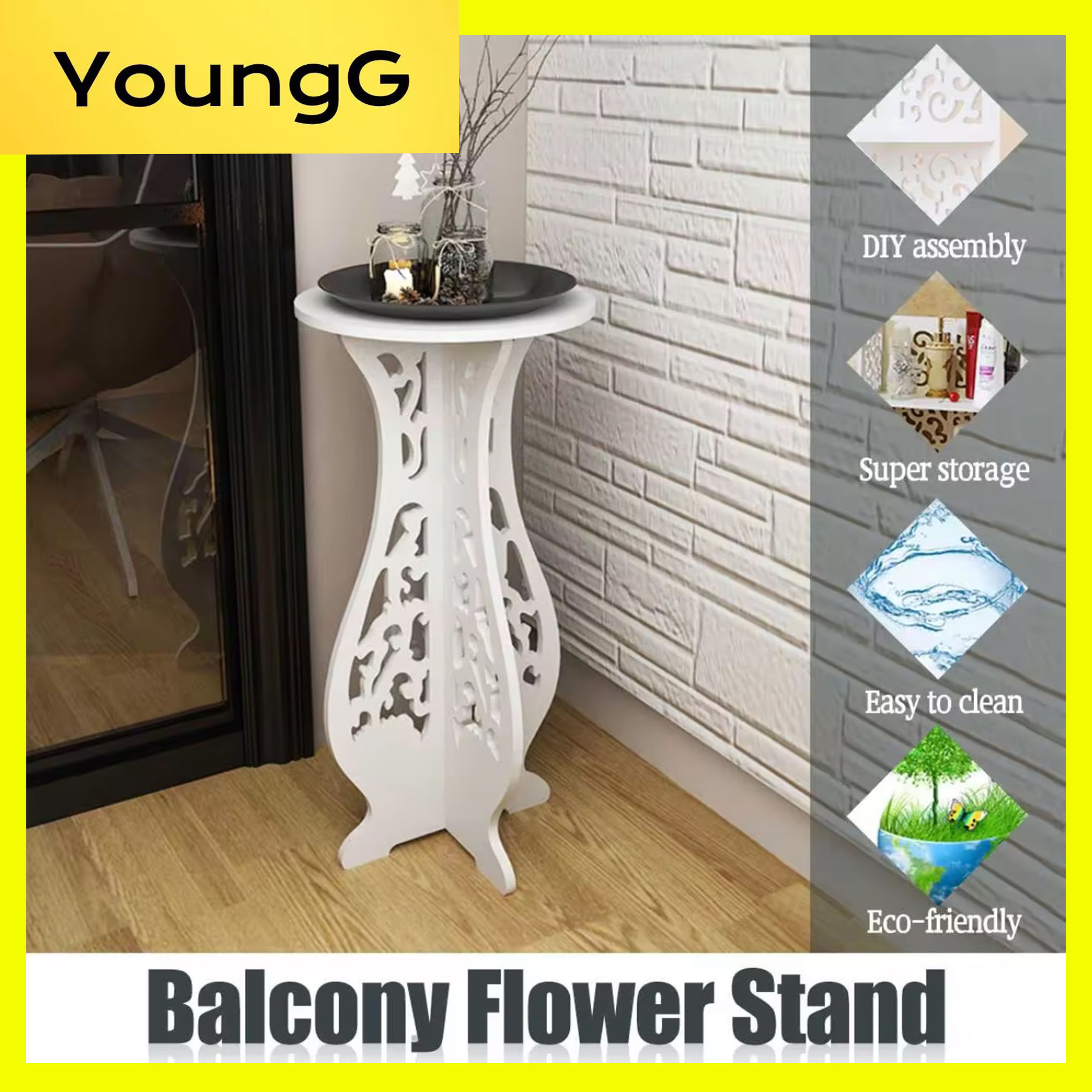 Buy Wooden Round Coffee Table online | Lazada.com.ph