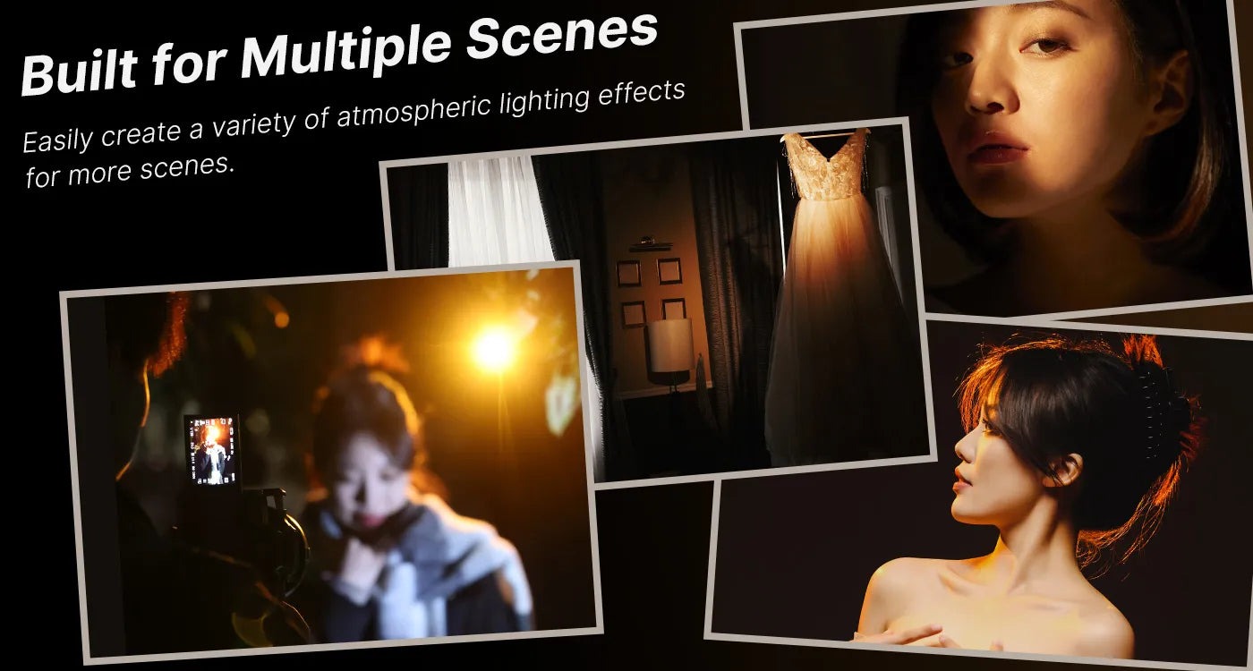 Ulanzi LM07 Bi-Color 2000mAh Flashlight with 2000K - 8000K CCT Color T ...