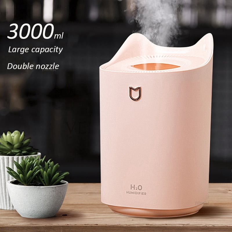 （Contains essential oils）Humidifier air purifier 3L dual arge capacity ...