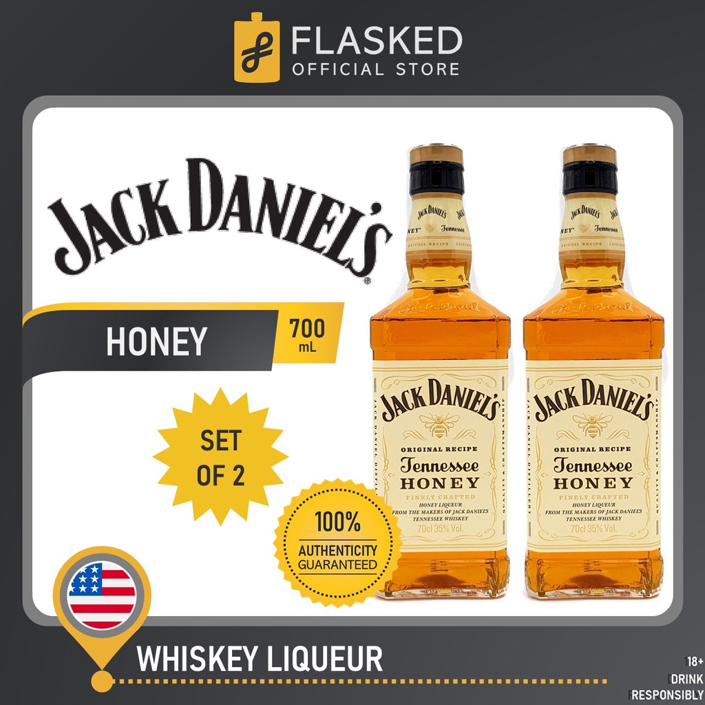 Jack Daniels Honey Bee Tattoo