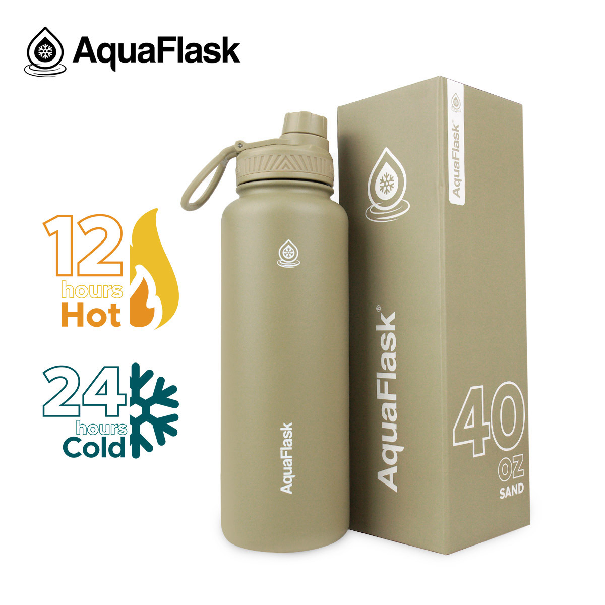 Buy Aquaflask Wide Mouth With Flip Cap online | Lazada.com.ph