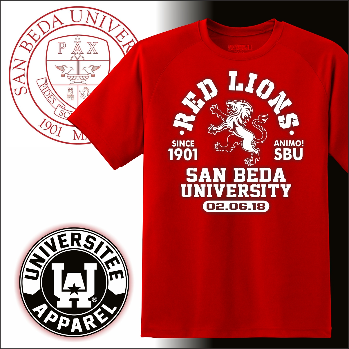 San Beda Red Lion Logo
