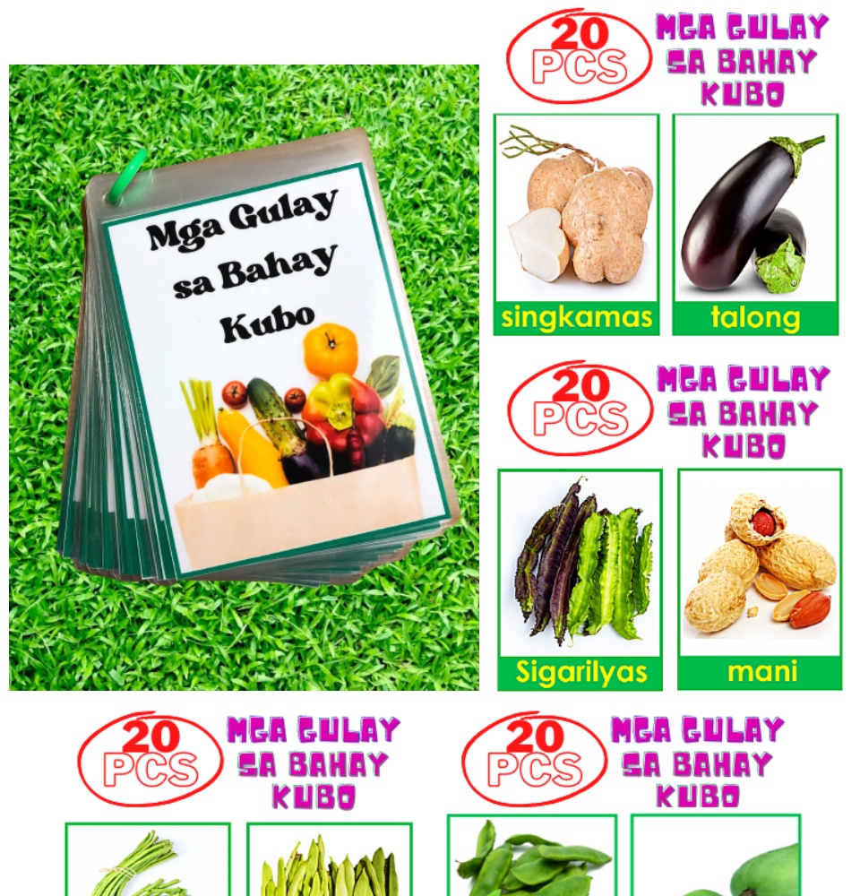 Gulay Sa Bahay Kubo Fruits And Vegetables In The Philippine Folk Song