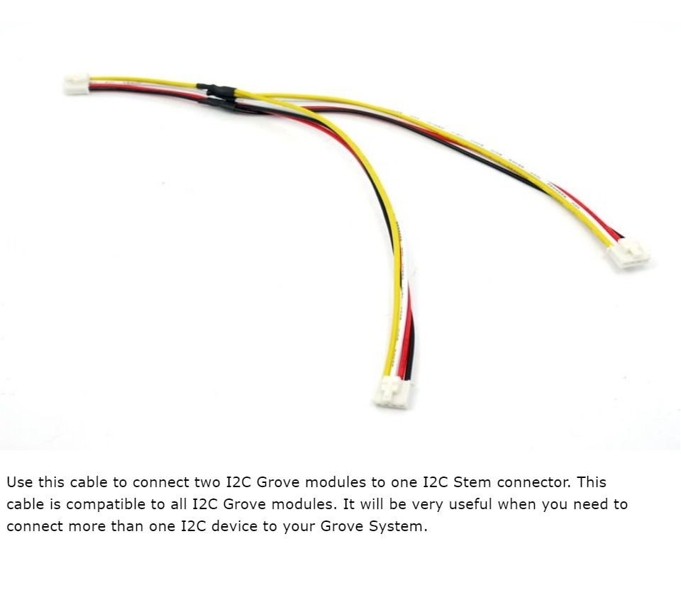 Grove - Branch Cable Wire Stem Connector – Makerlab Electronics